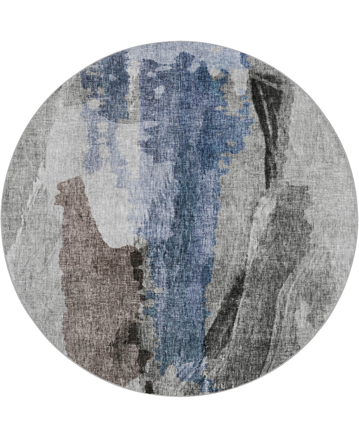 Click here for Dalyn Boca BO6 8x8 Round Area Rug - Charcoal prices