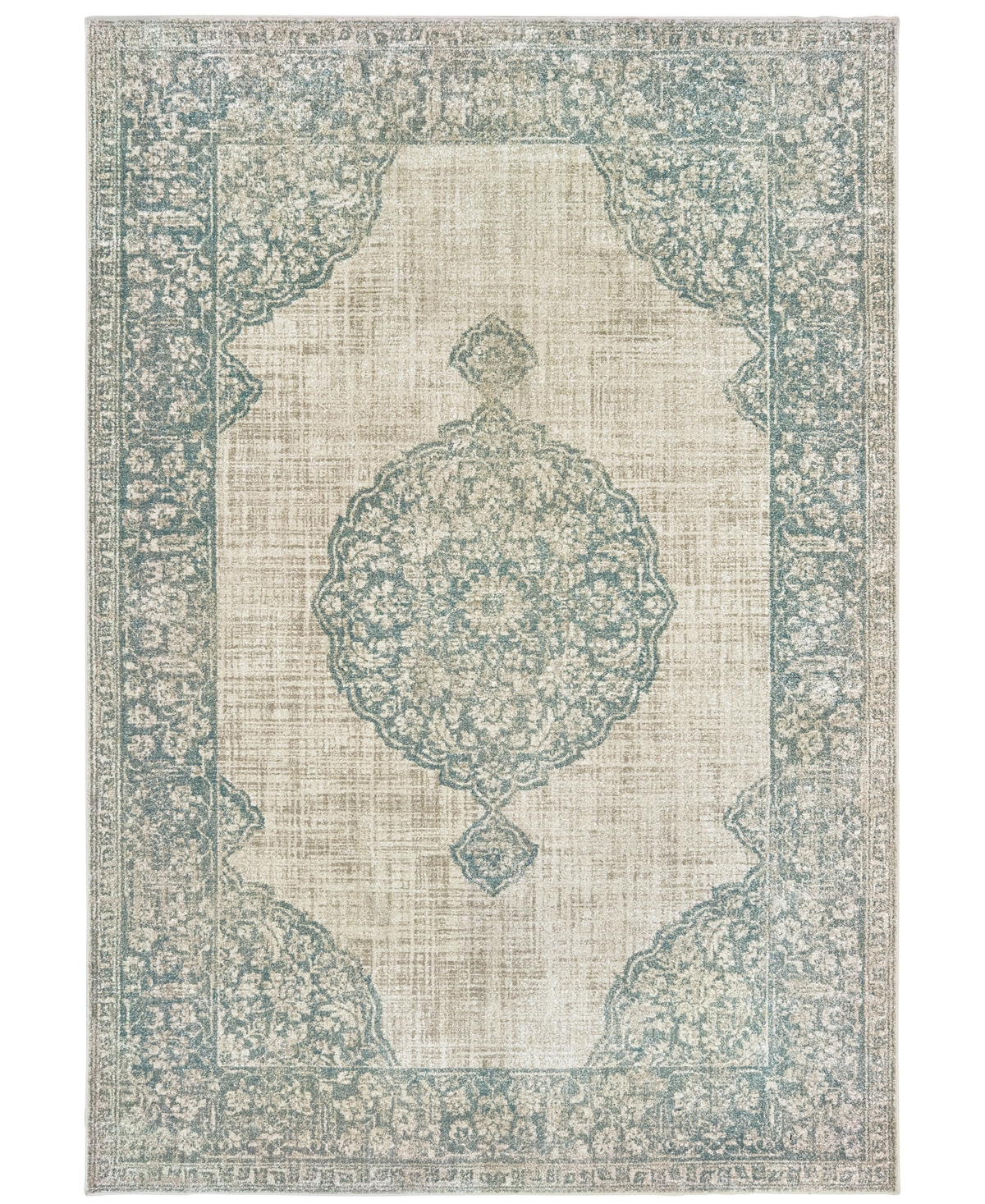 Click here for Oriental Weavers Raleigh 099J5 53x76 Area Rug - Iv... prices