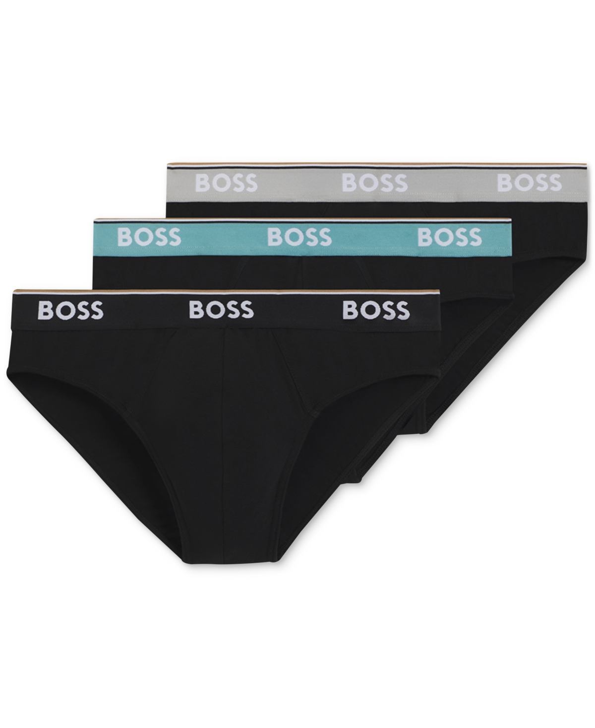 Click here for Boss by Hugo Boss Mens 3pk. Power Logo Briefs - Bl... prices
