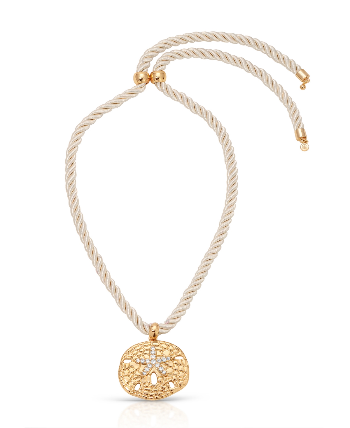 Click here for Ettika Sand Dollar Pendant Necklace - Gold prices