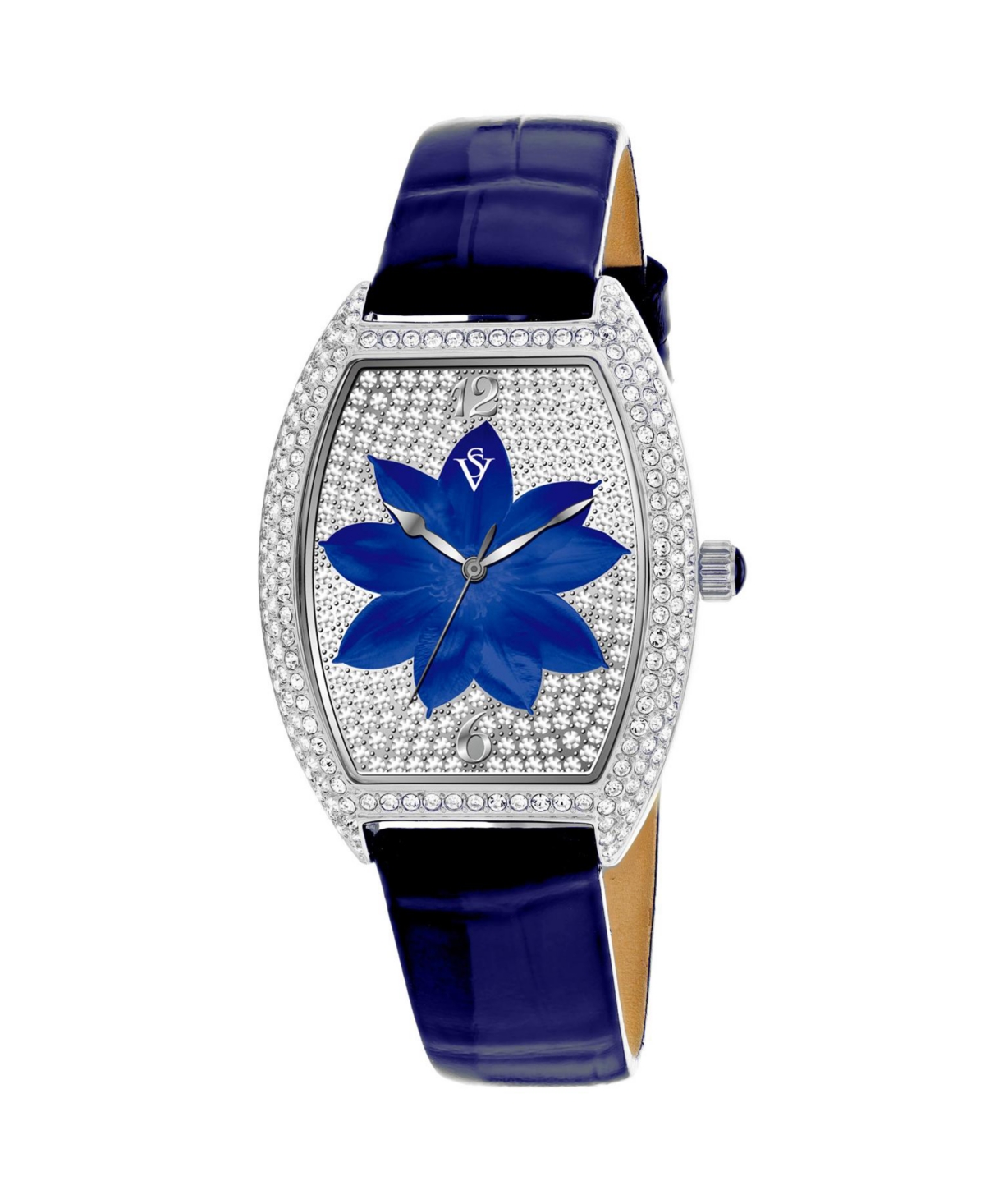 Click here for Christian Van Sant Womens Lotus Blue Dial Watch -... prices