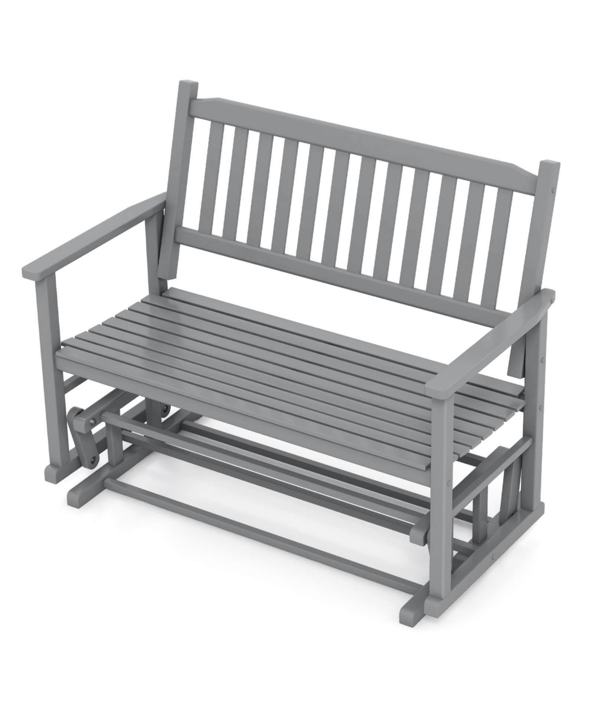 Click here for Gymax Patio Glider Loveseat Chair Swing Rocking Be... prices