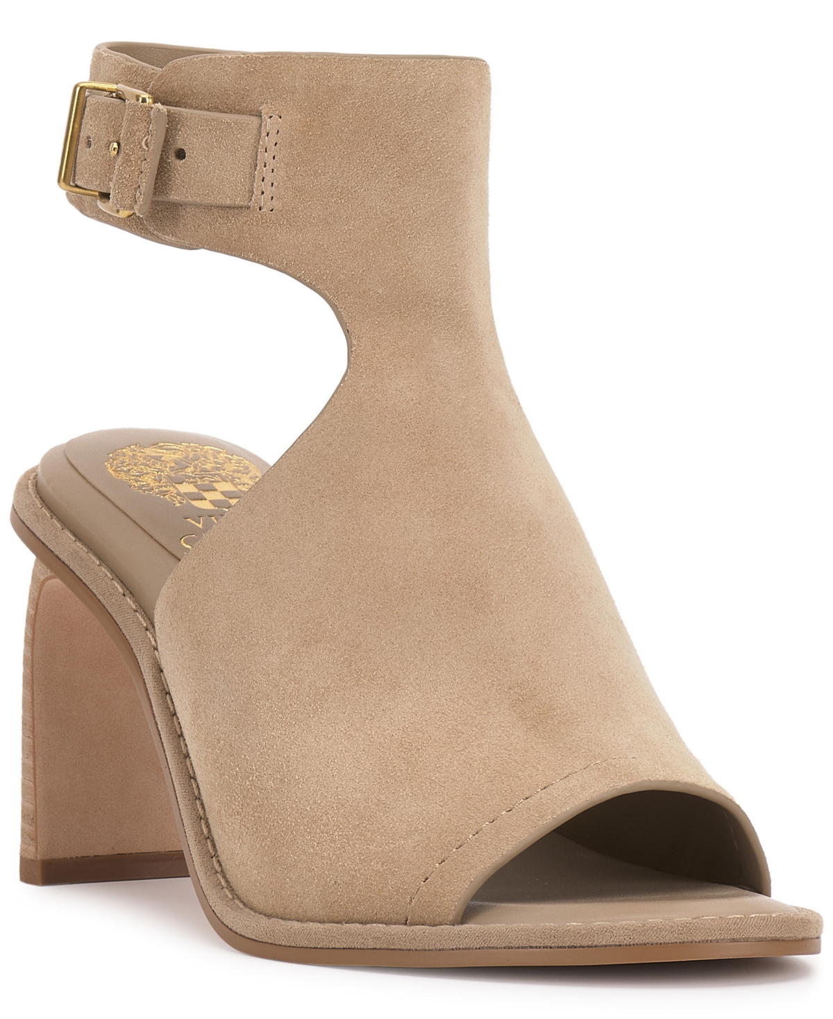 Click here for Vince Camuto Womens Faelan Ankle Strap Peep Toe Hi... prices