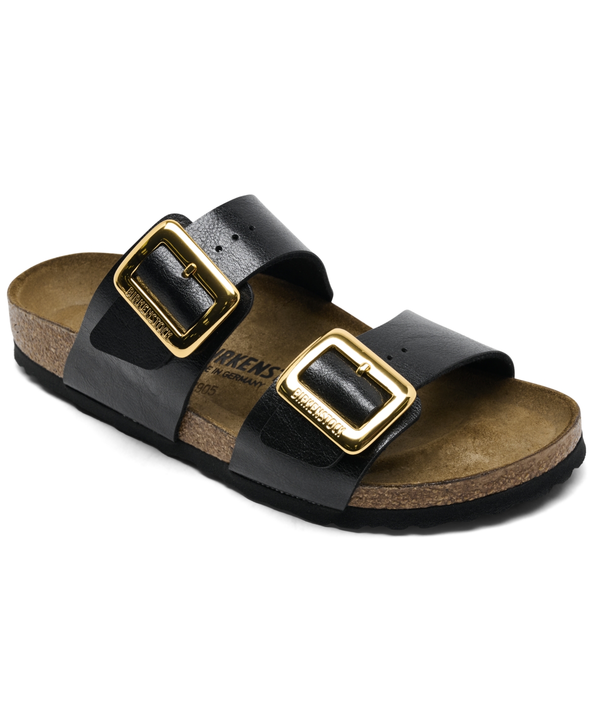 Click here for Birkenstock Womens Sydney Luxe Buckle Birko-Flor S... prices