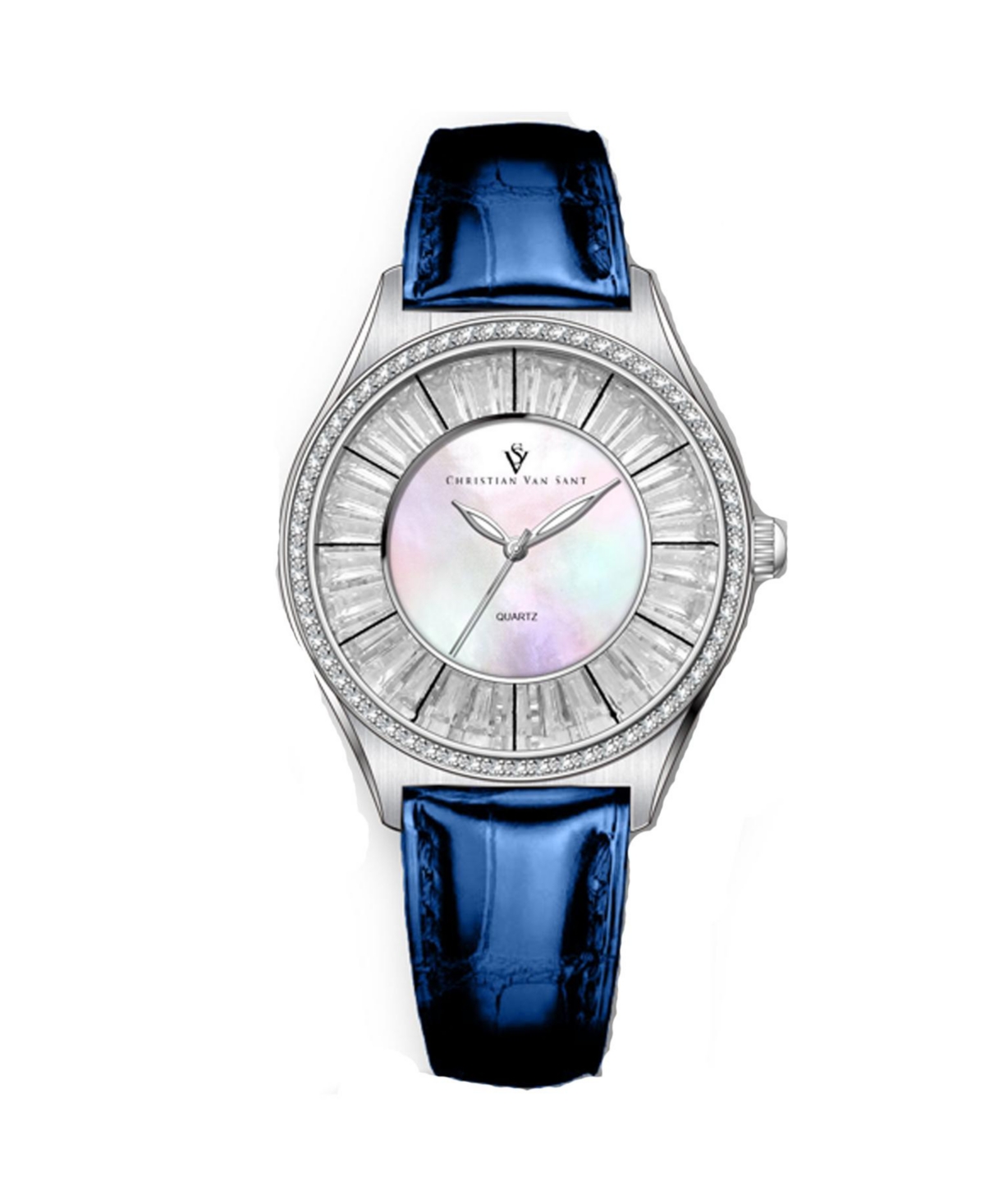 Click here for Christian Van Sant Womens Luna Mother of pearl Dia... prices