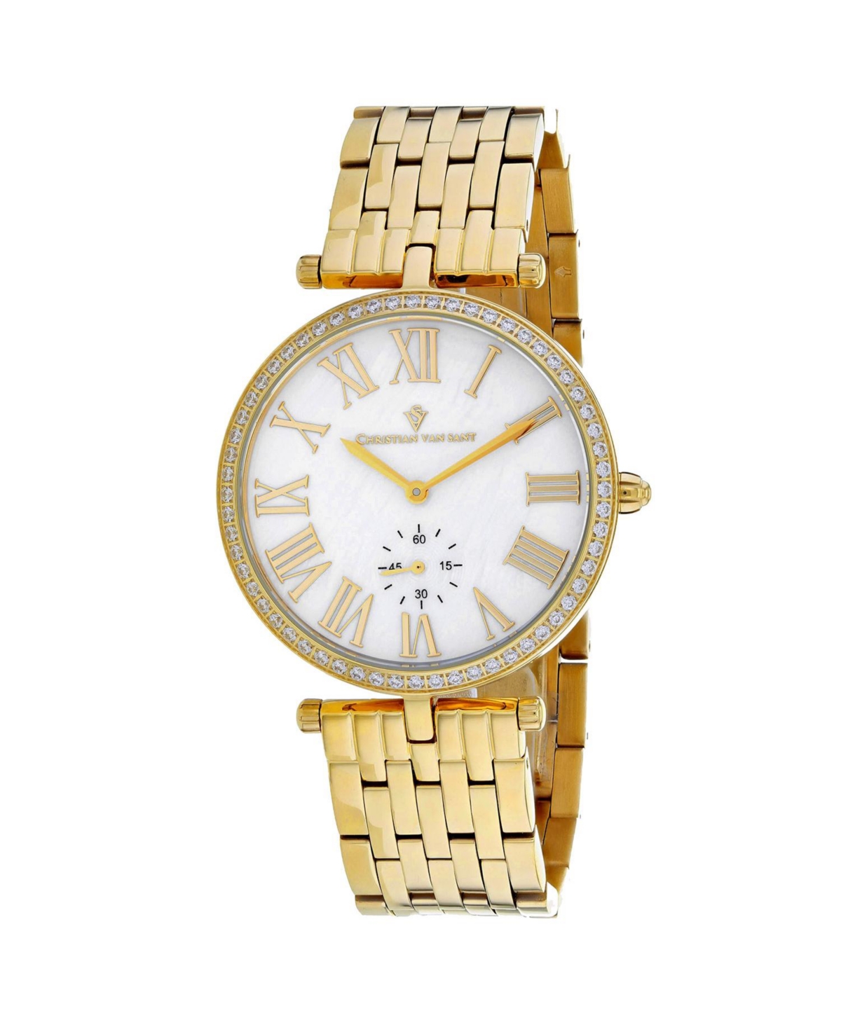 Click here for Christian Van Sant Womens Hush Mother of pearl Dia... prices