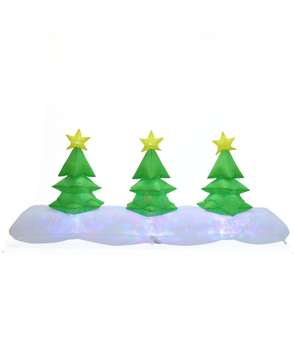 Click here for LuxenHome 8.2Ft Long Christmas Tree Inflatable wit... prices