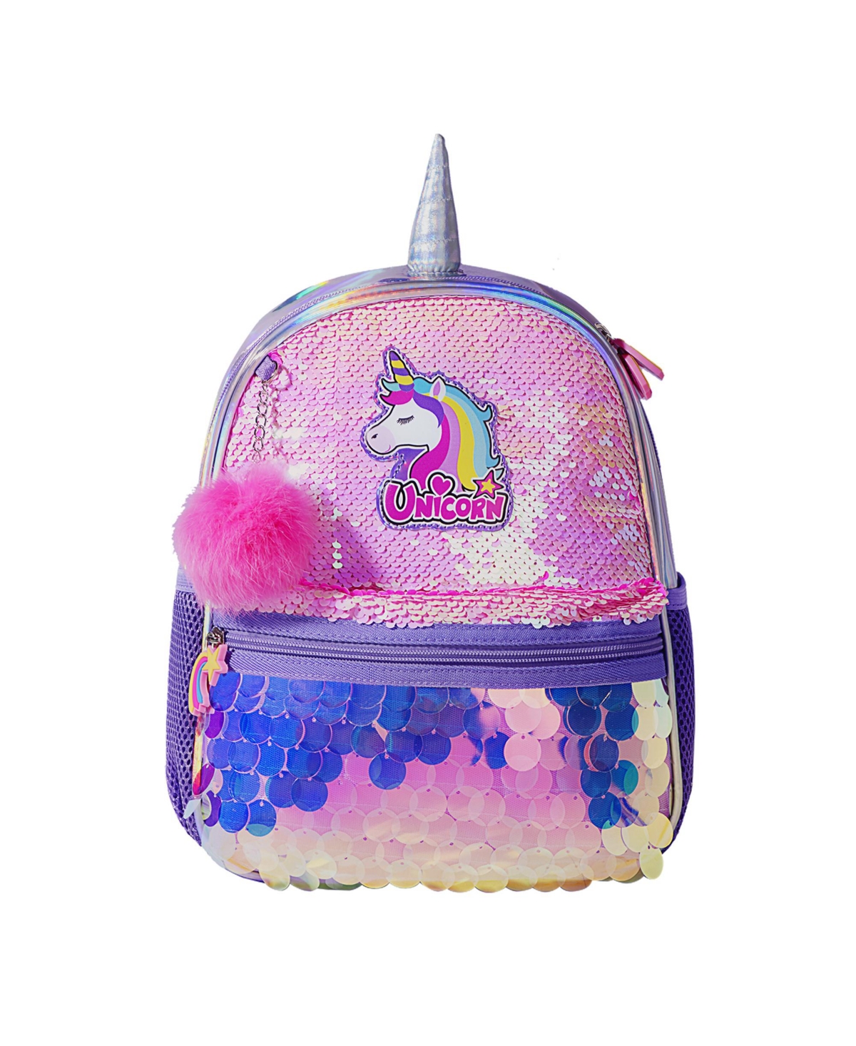 Click here for Sunveno Kids Unicorn Sequin Backpack - Blue prices