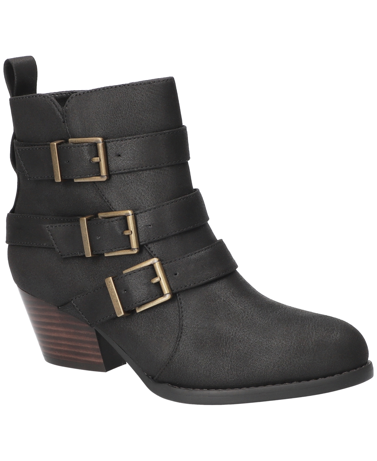 Click here for Bella Vita Womens Bowie Block Heel Ankle Booties -... prices
