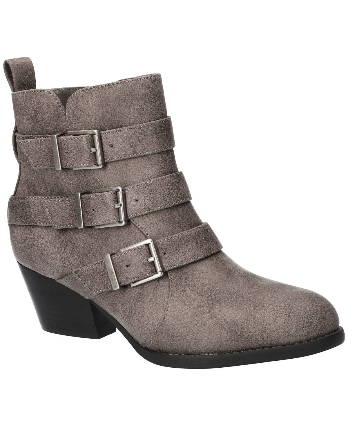 Click here for Bella Vita Womens Bowie Block Heel Ankle Booties -... prices