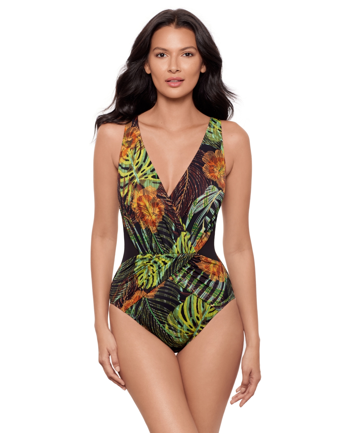 Click here for Miraclesuit Womens Sunset Islet Ibiza One-Piece Sw... prices