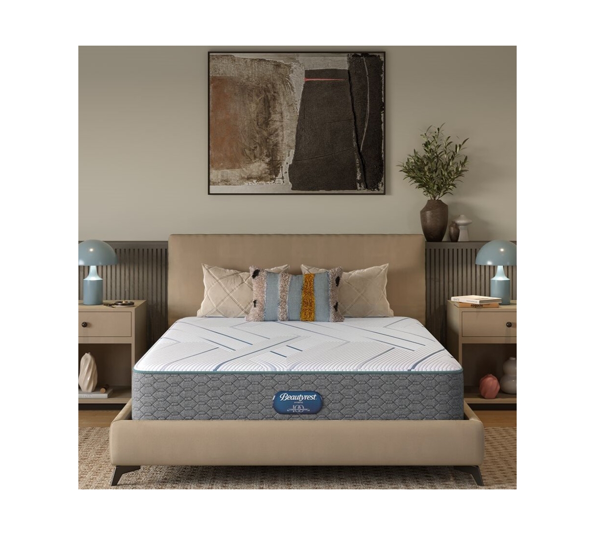 Click here for Beautyrest Madison Avenue 12 Medium Firm Hybrid Ti... prices