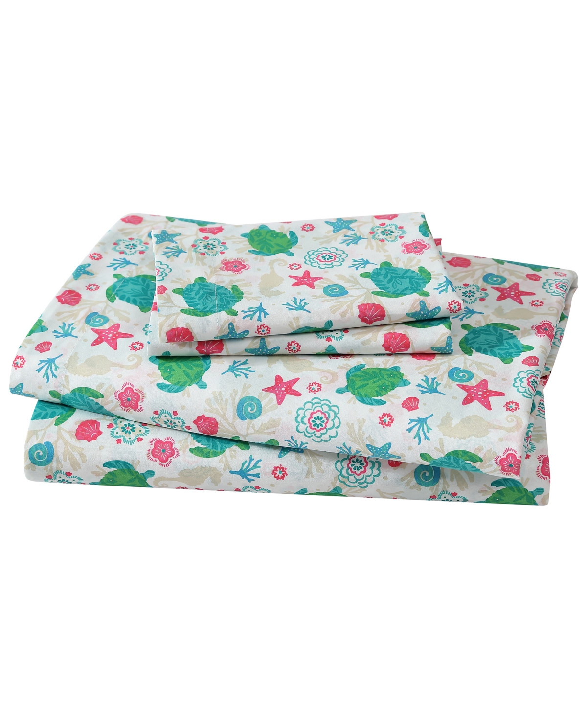 Click here for Beatrice Home Fashions Coastal Printed 4-Pc. Sheet... prices