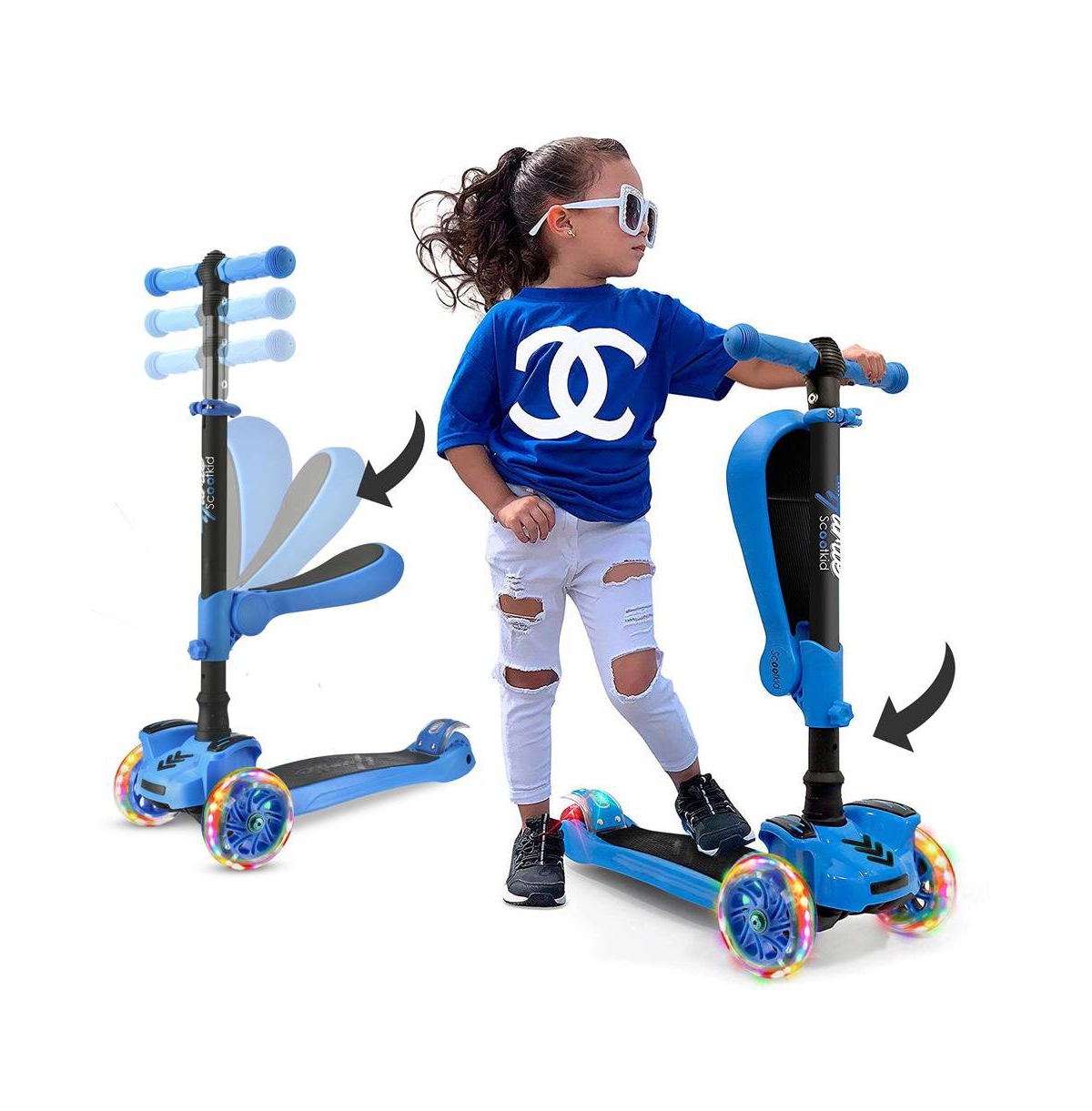 Click here for Hurtle 3-Wheeled Scooter for Kids - Wheel Led Ligh... prices