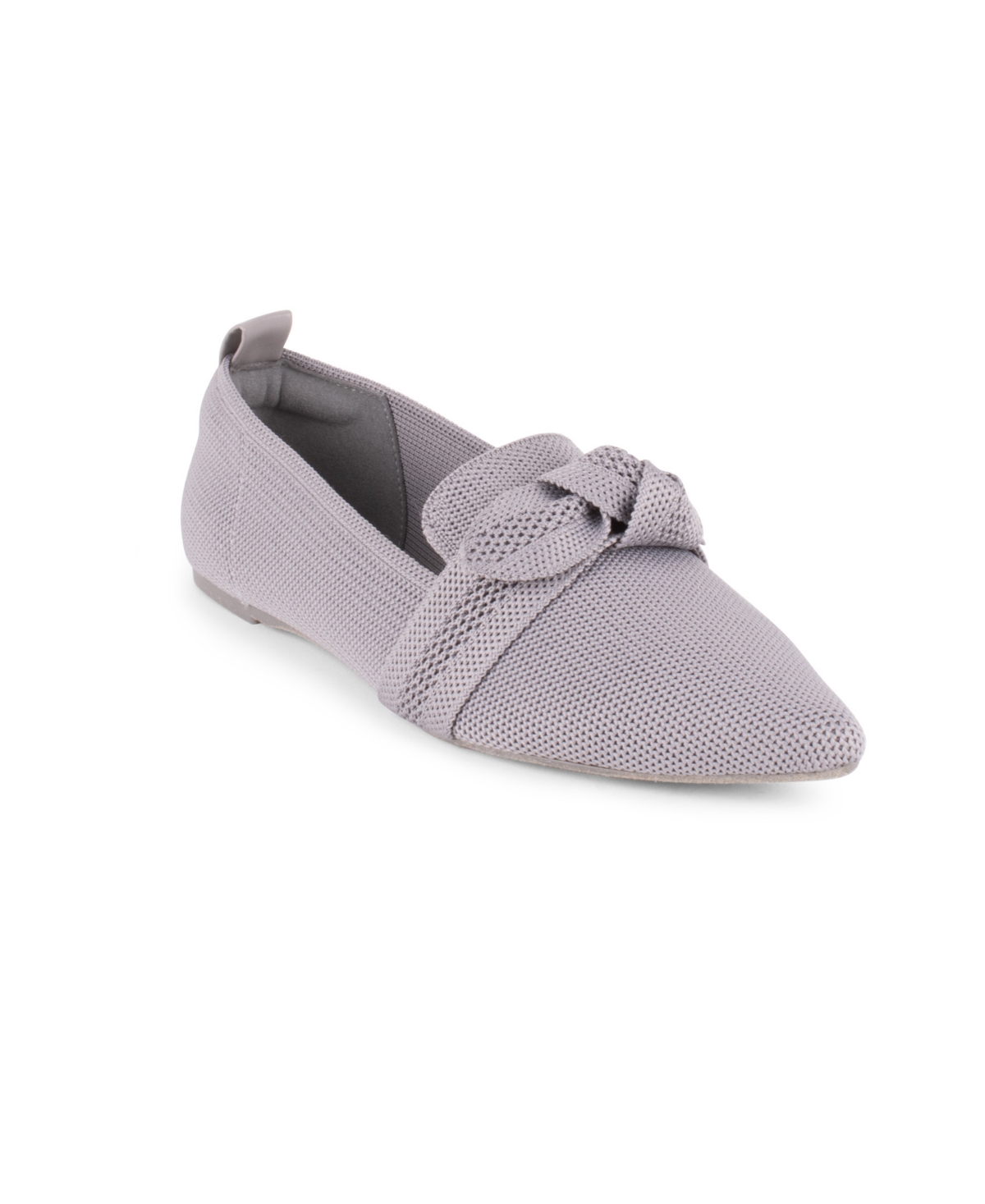 Click here for Tahari Womens Venice Knit Slip-On Flats - Charcoal prices