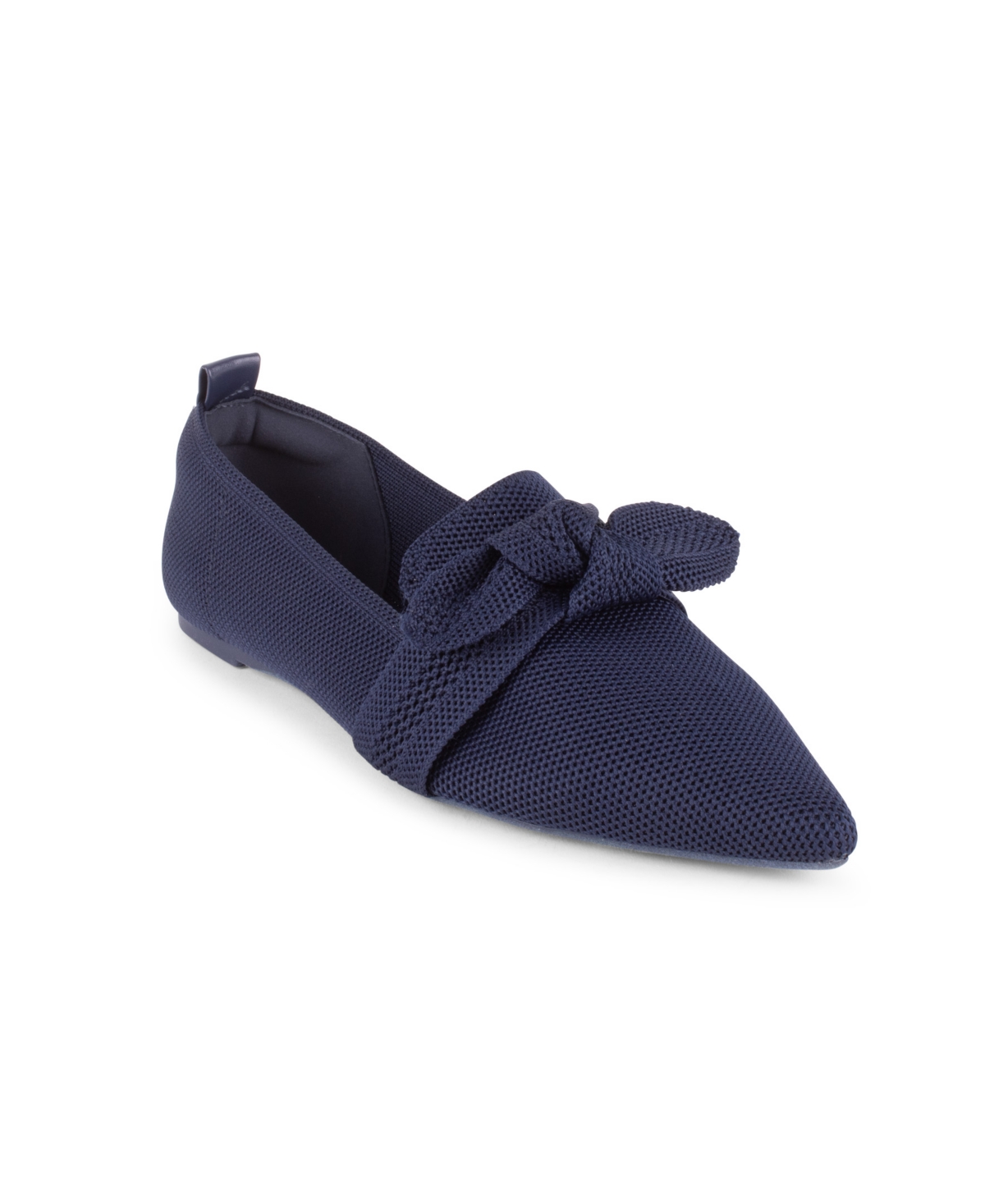 Click here for Tahari Womens Venice Knit Slip-On Flats - Dark Nav... prices