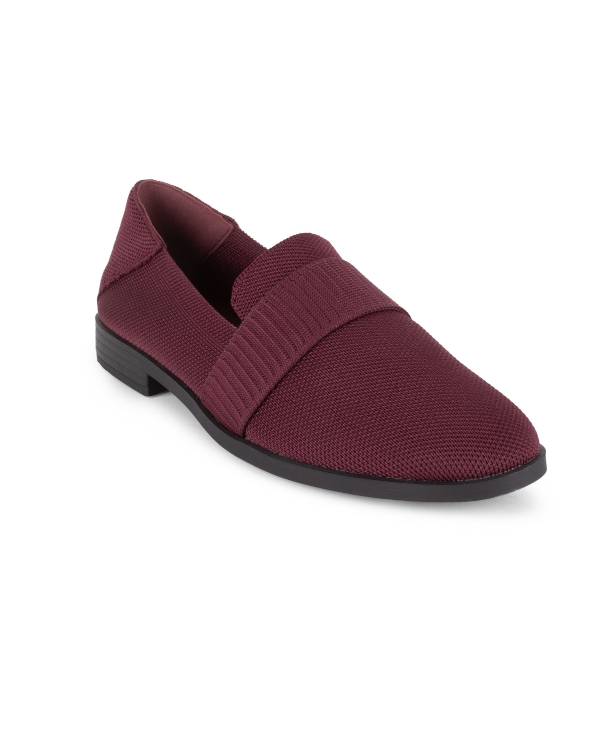 Click here for Tahari Womens Mykonos Knit Slip-On Loafers - Burgu... prices