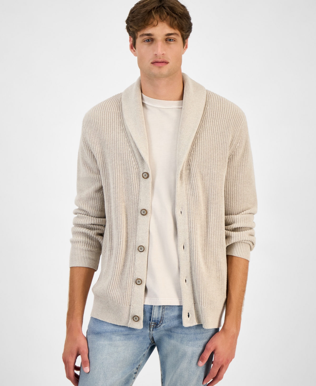 Click here for Sun + Stone Mens Alvin Cardigan Sweater  Created f... prices