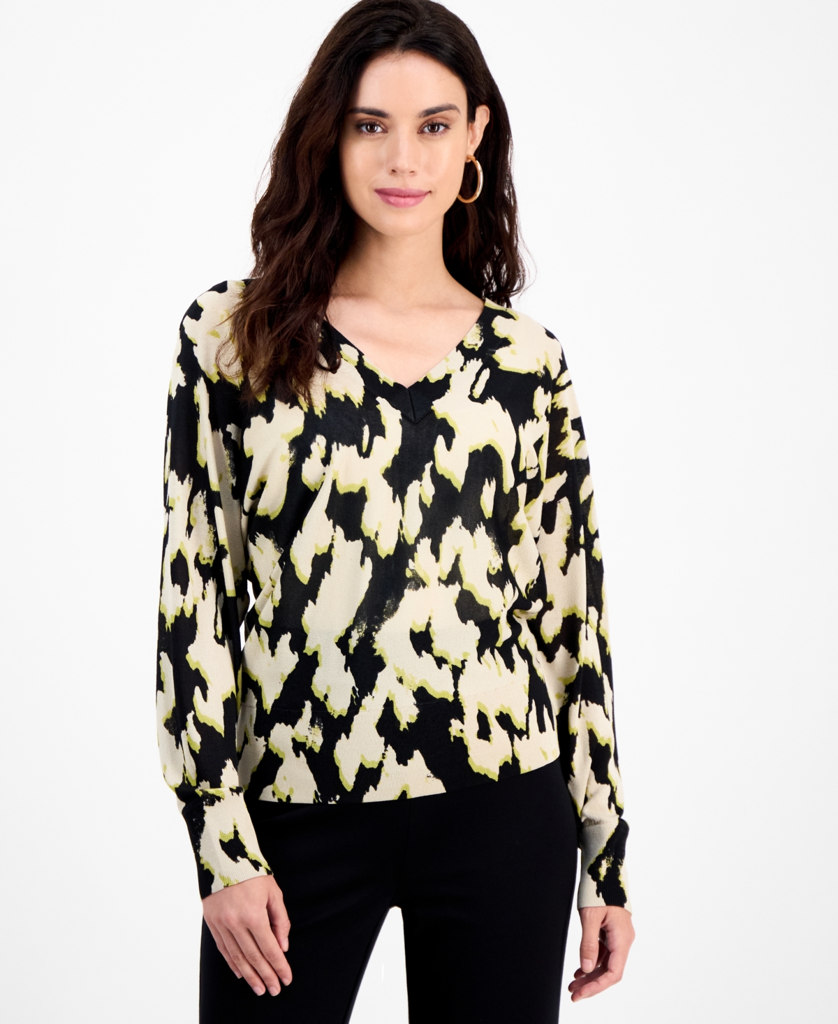 Click here for I.n.c. International Concepts Petite Printed Doubl... prices