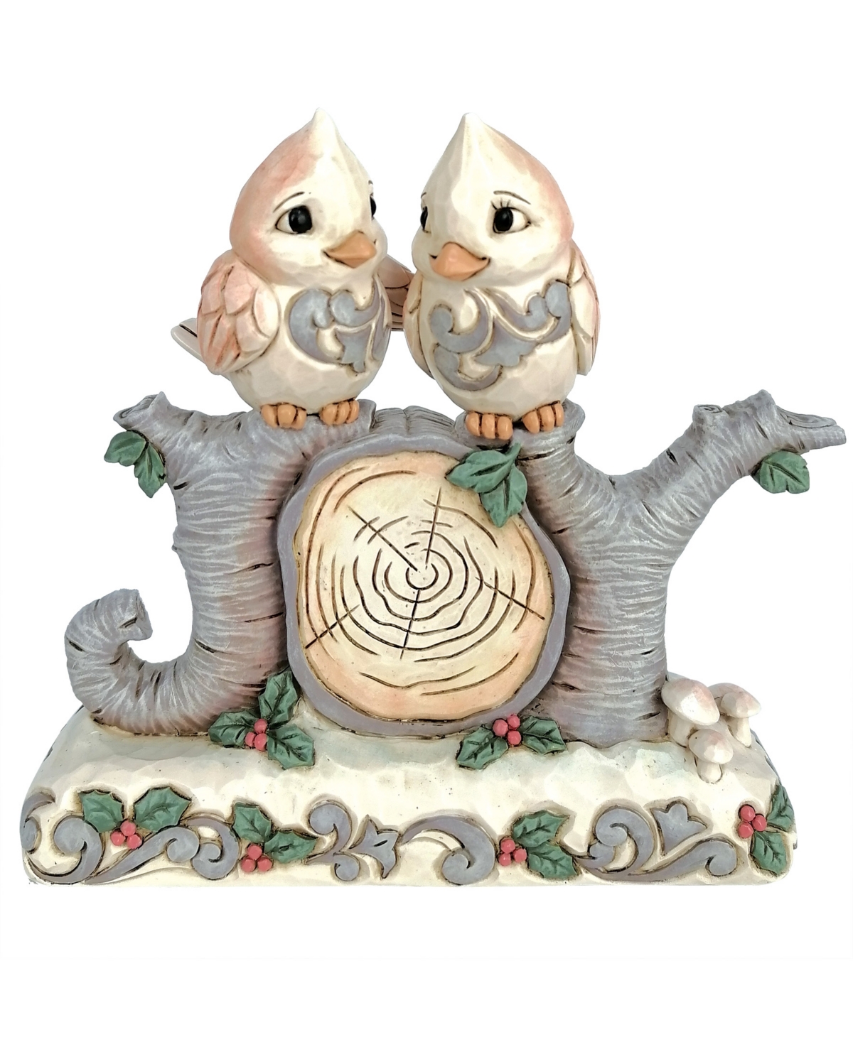 Click here for Jim Shore Wdlnd Joy Word with Birds Fig - Multi prices