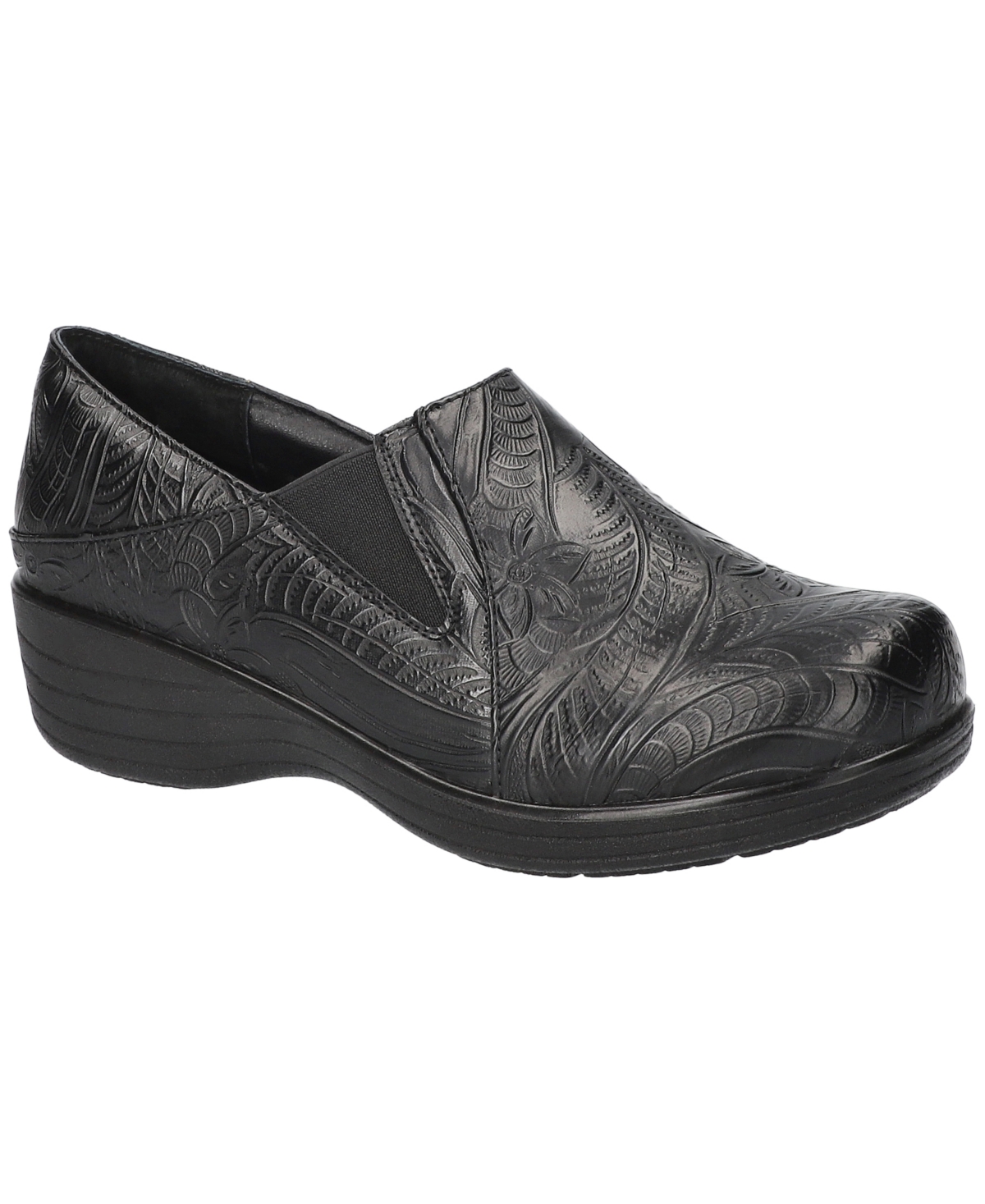 Click here for Easy Street Womens Domino Slip Resistant Clogs - B... prices