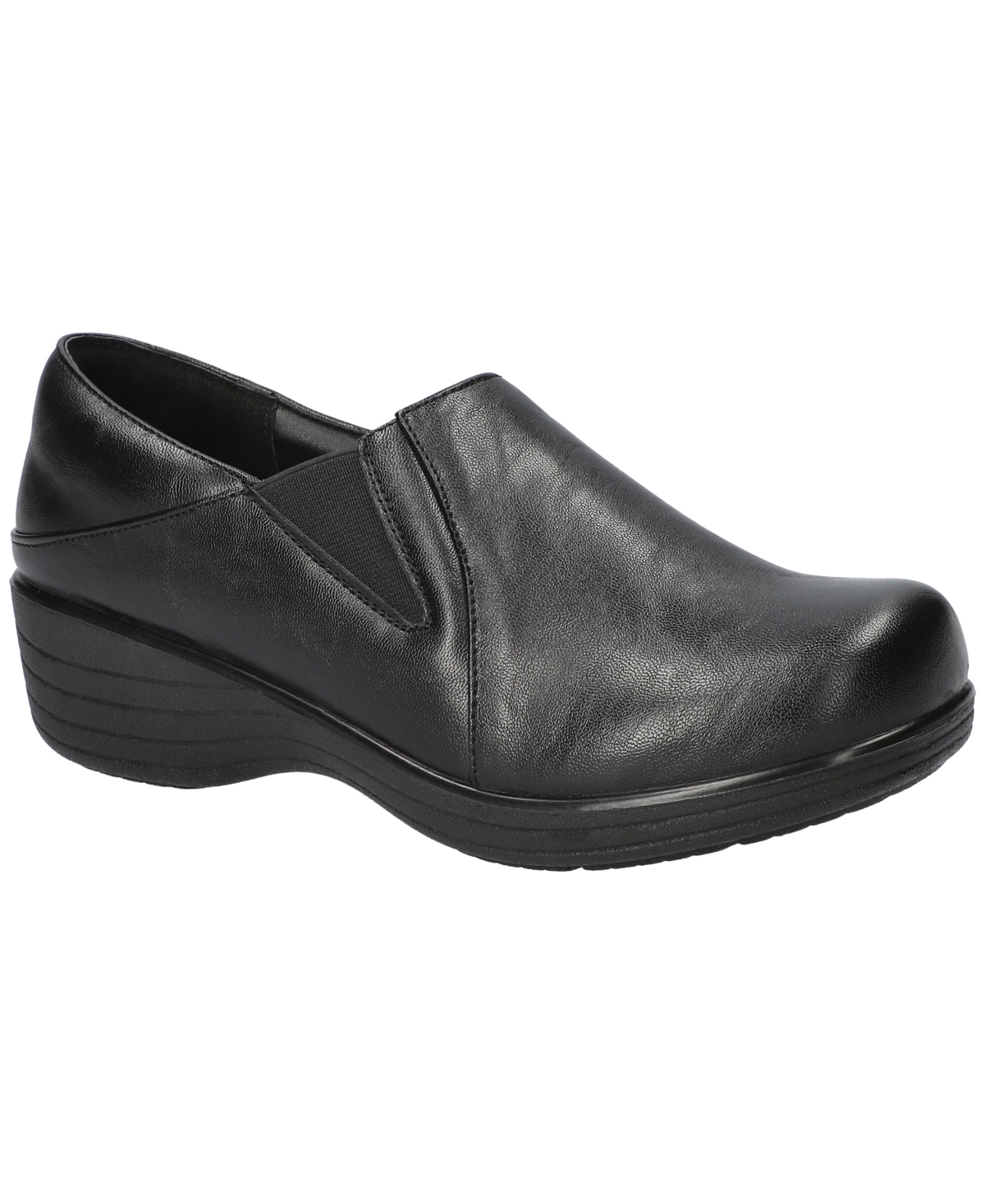Click here for Easy Street Womens Domino Slip Resistant Clogs - B... prices