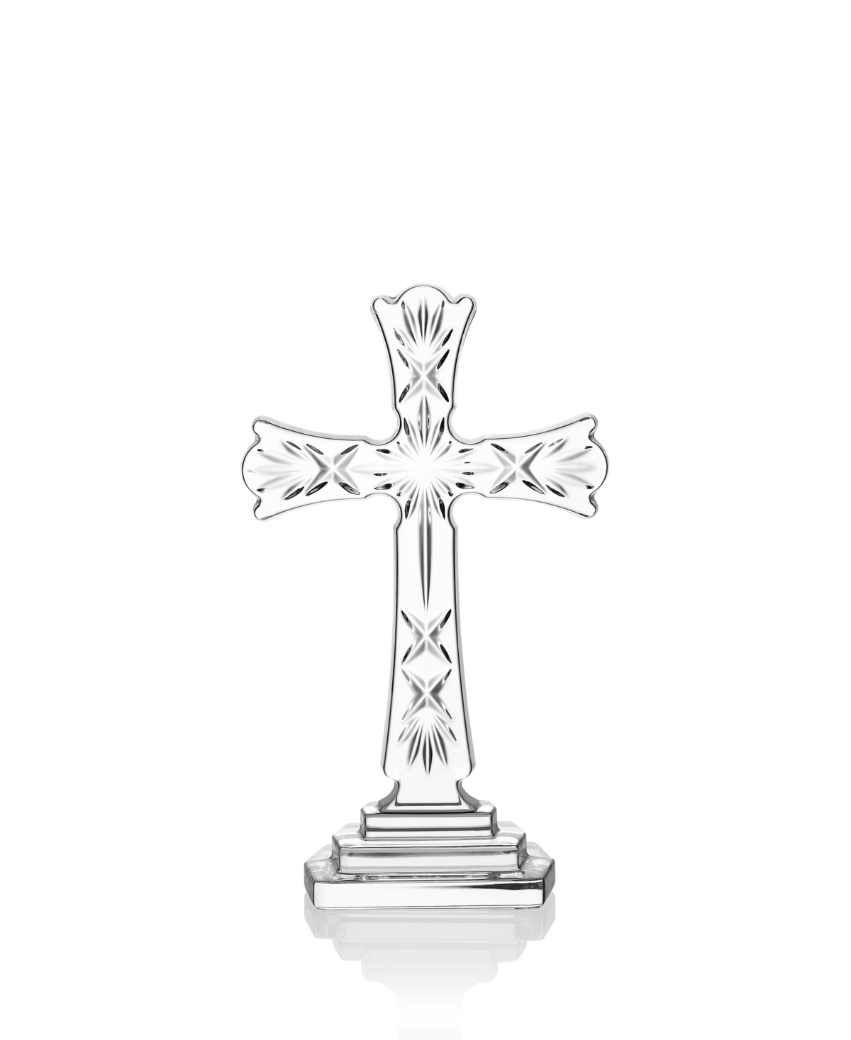 Click here for Waterford Spirituality Standing Cross 8 - Clear prices