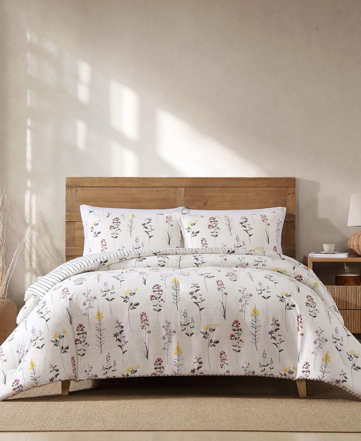 Click here for Eddie Bauer Wildflower Cotton Reversible 2-Pc. Com... prices