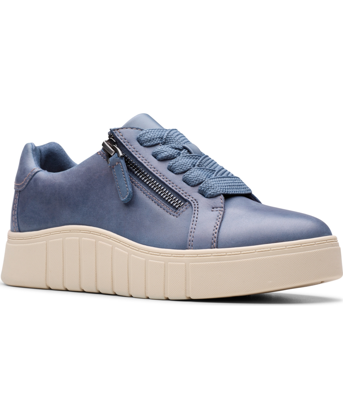 Click here for Clarks Womens Mykah Joy Round Toe Sneakers - Denim... prices