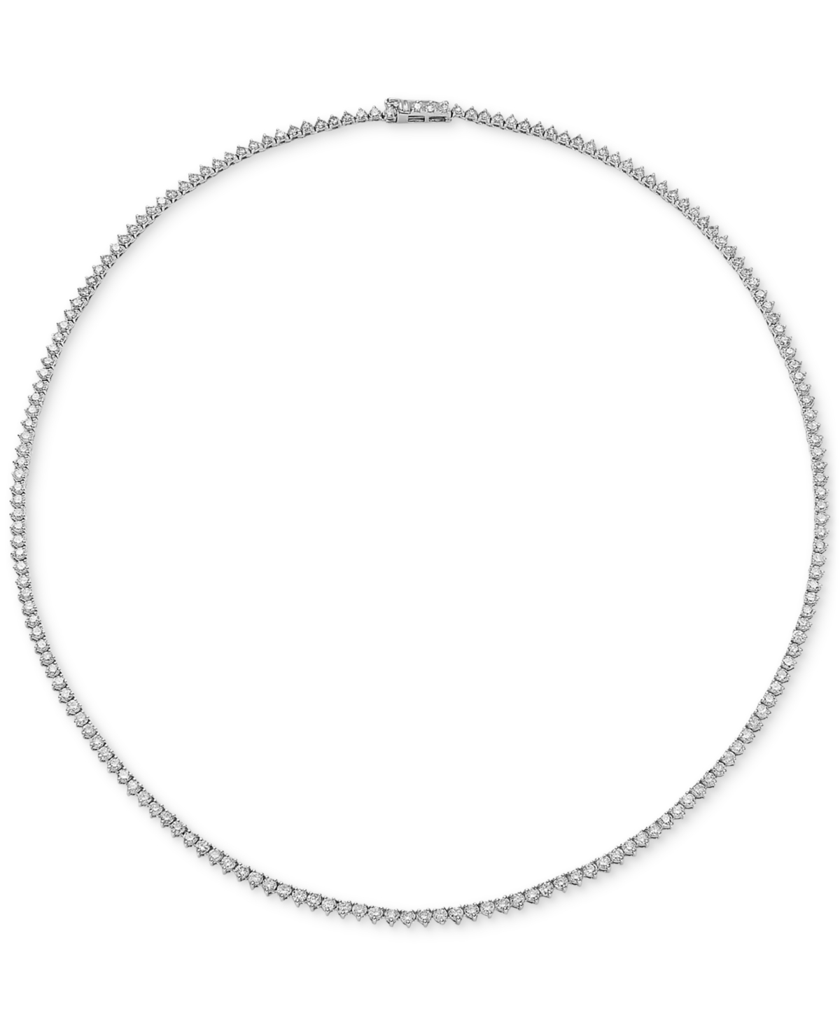 Click here for Diamond Tennis Necklace (3 ct. t.w.) in 14k White... prices