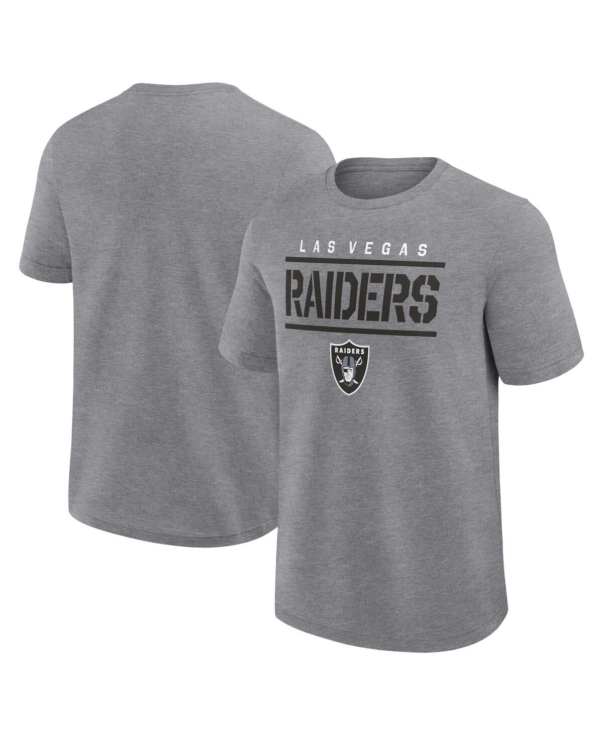 Click here for Fanatics Mens Heather Gray Las Vegas Raiders Big T... prices