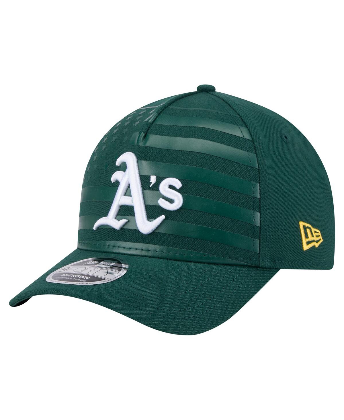 Click here for New Era Mens Green Athletics American Flag 9FORTY... prices