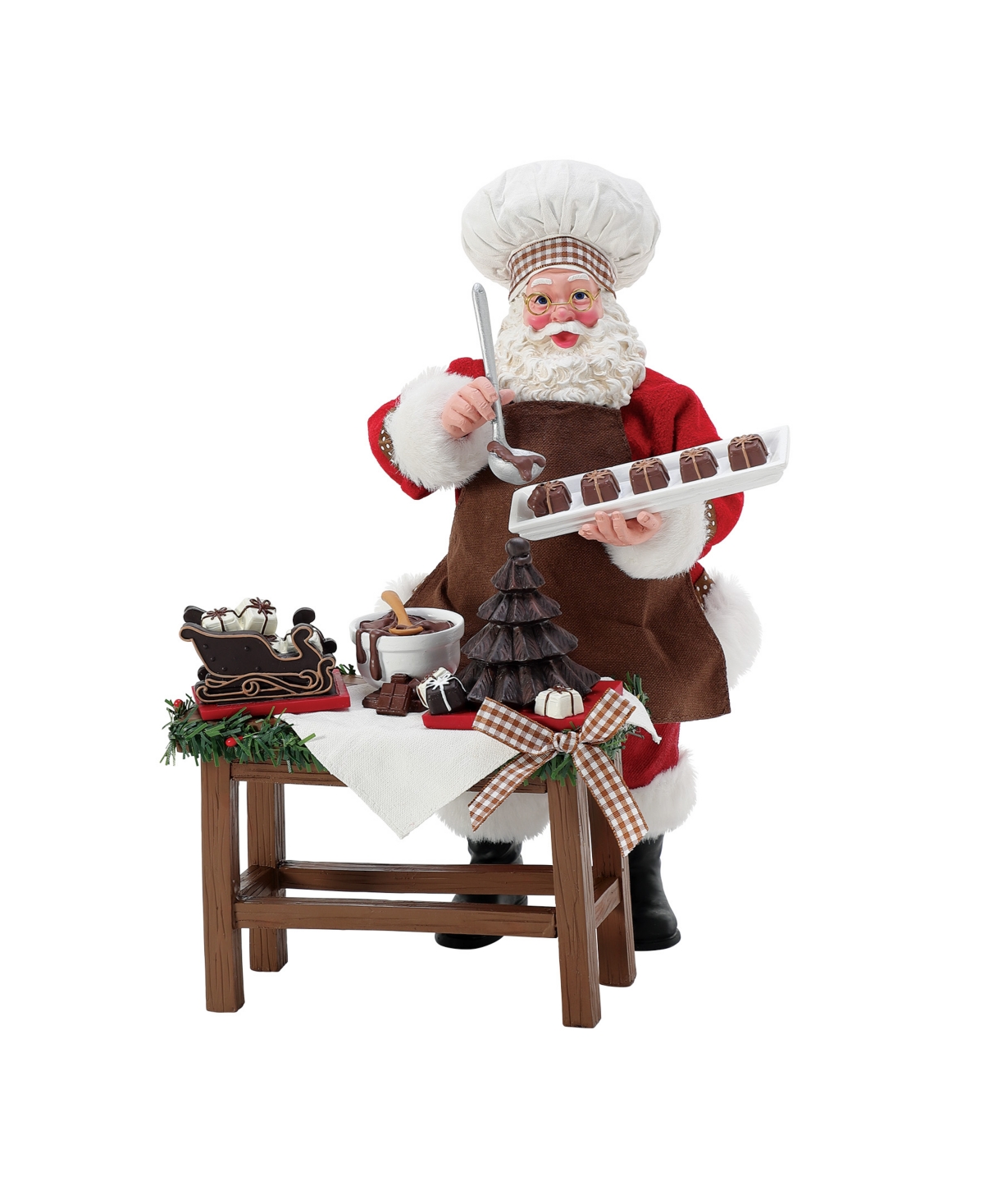 Click here for Department 56 Possible Dream Santa Chocolatier Fig... prices