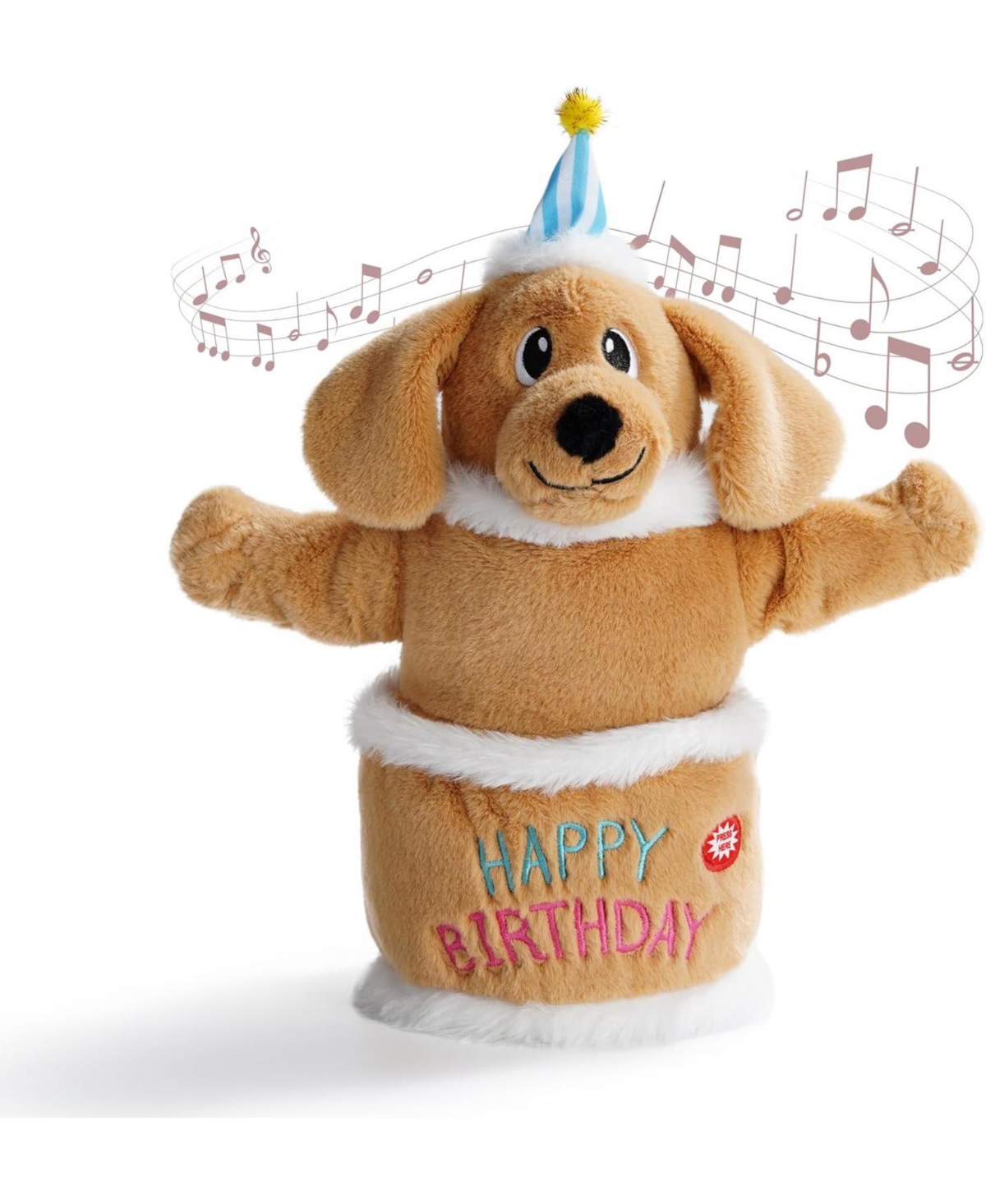 Click here for Fuzzwoof Birthday Cake Dog Toy  Dancing with Echo... prices