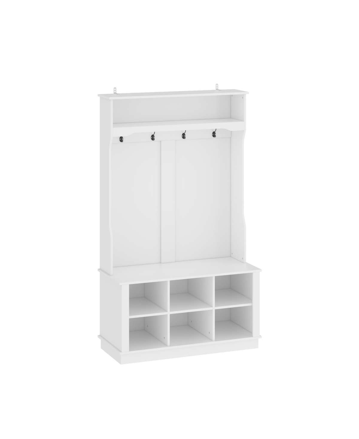 Click here for Grey multifunctional entrance coat rack  hall tree... prices