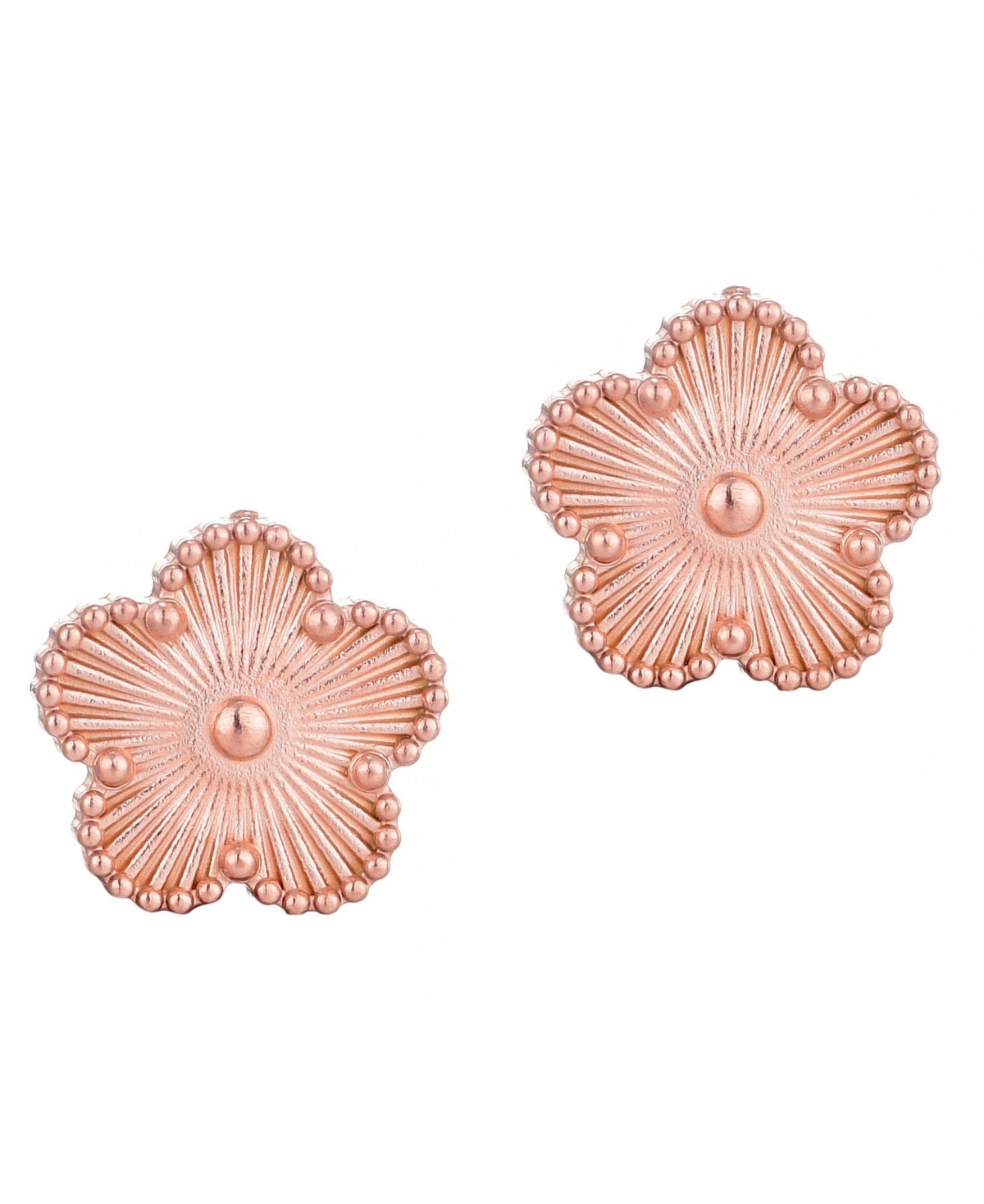 Click here for Adornia Tarnish Resistant Rose Gold 5 Leaf Clover... prices