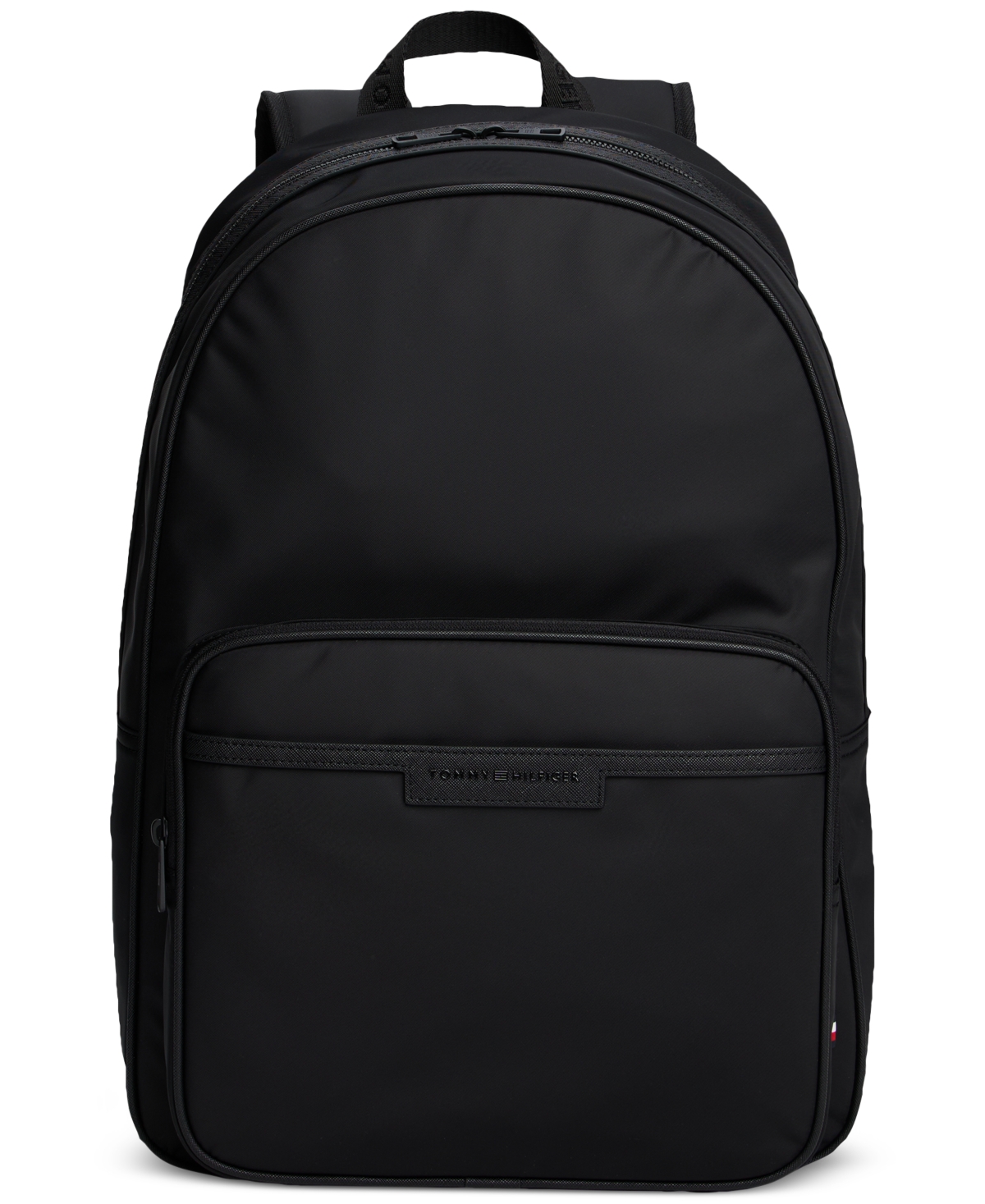 Click here for Tommy Hilfiger Mens Extra-Large Logo Backpack - Bl... prices