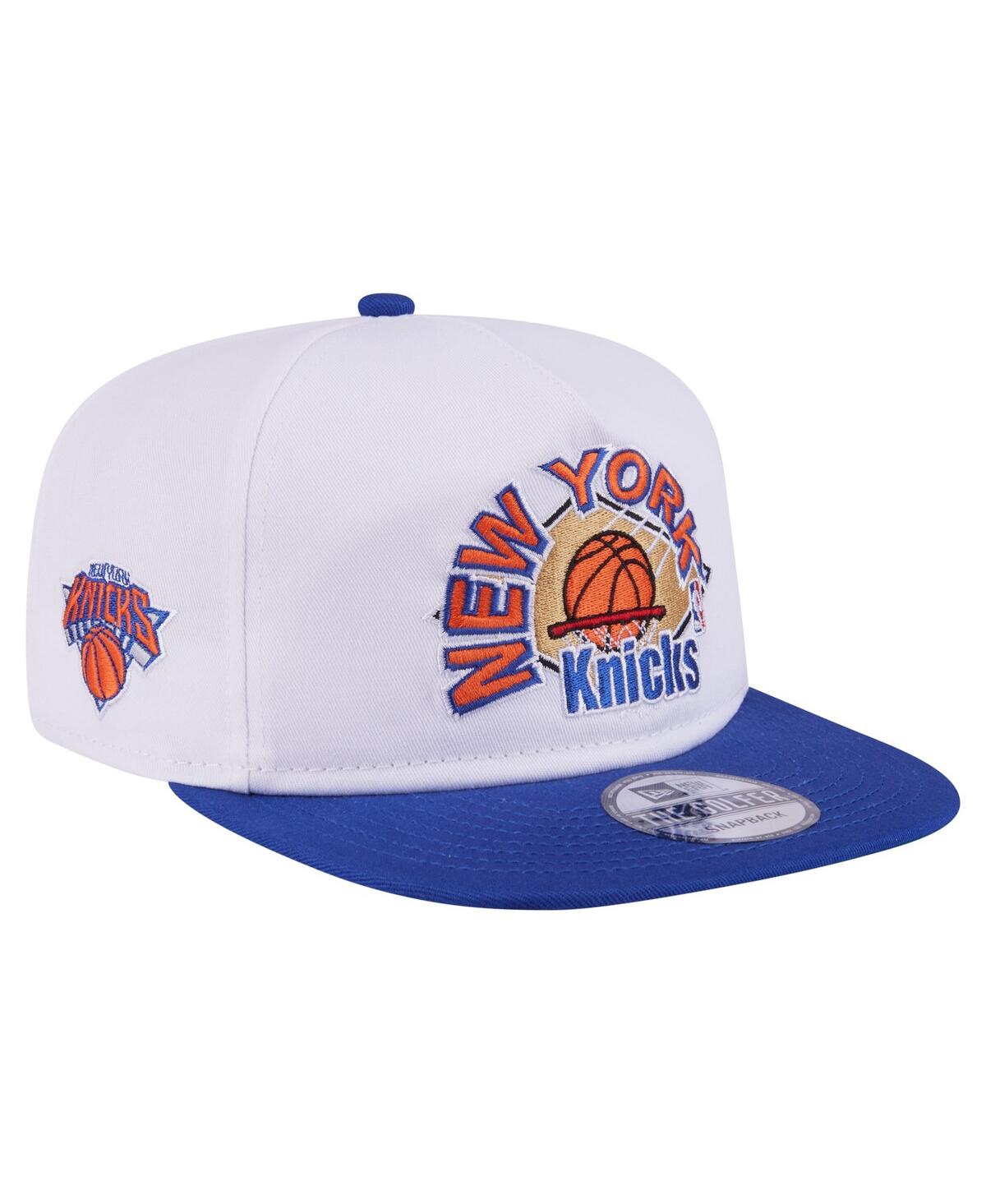 Click here for New Era Mens White/Blue New York Knicks Hardwood T... prices