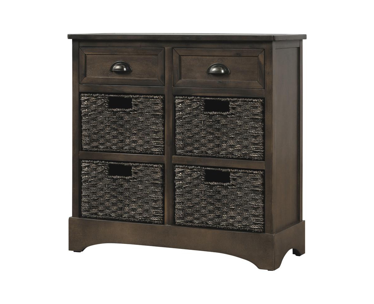 Click here for Casainc Rustic Storage Cabinet with Two Drawers an... prices