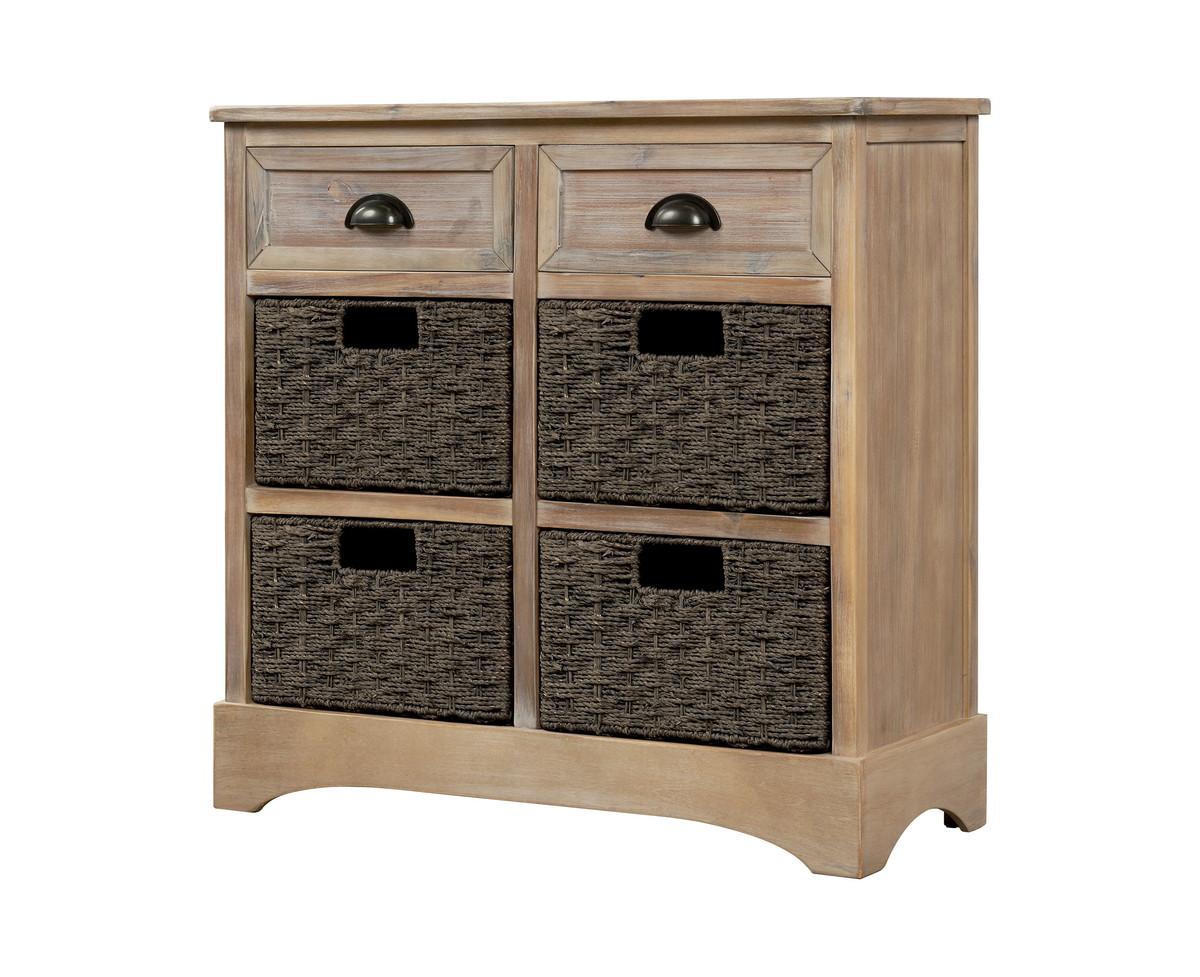 Click here for Casainc Rustic Storage Cabinet with Two Drawers an... prices
