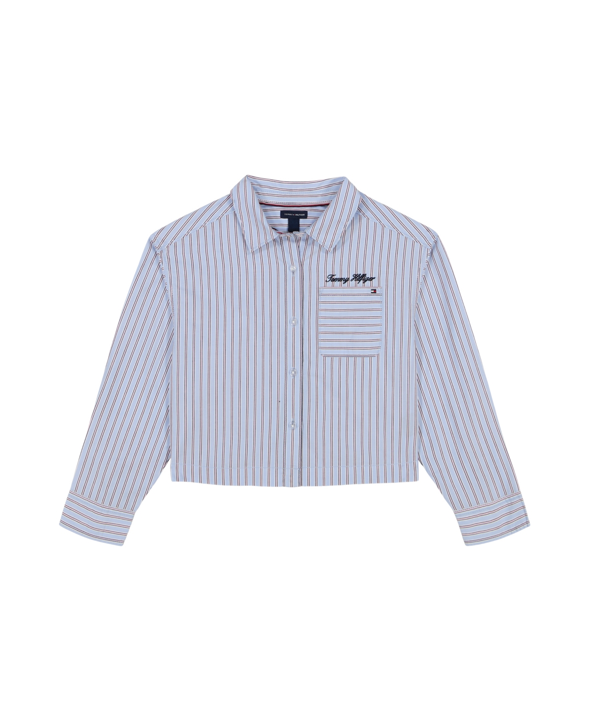 Click here for Tommy Hilfiger Big Girls Yarn Dye Stripe Boxy Long... prices