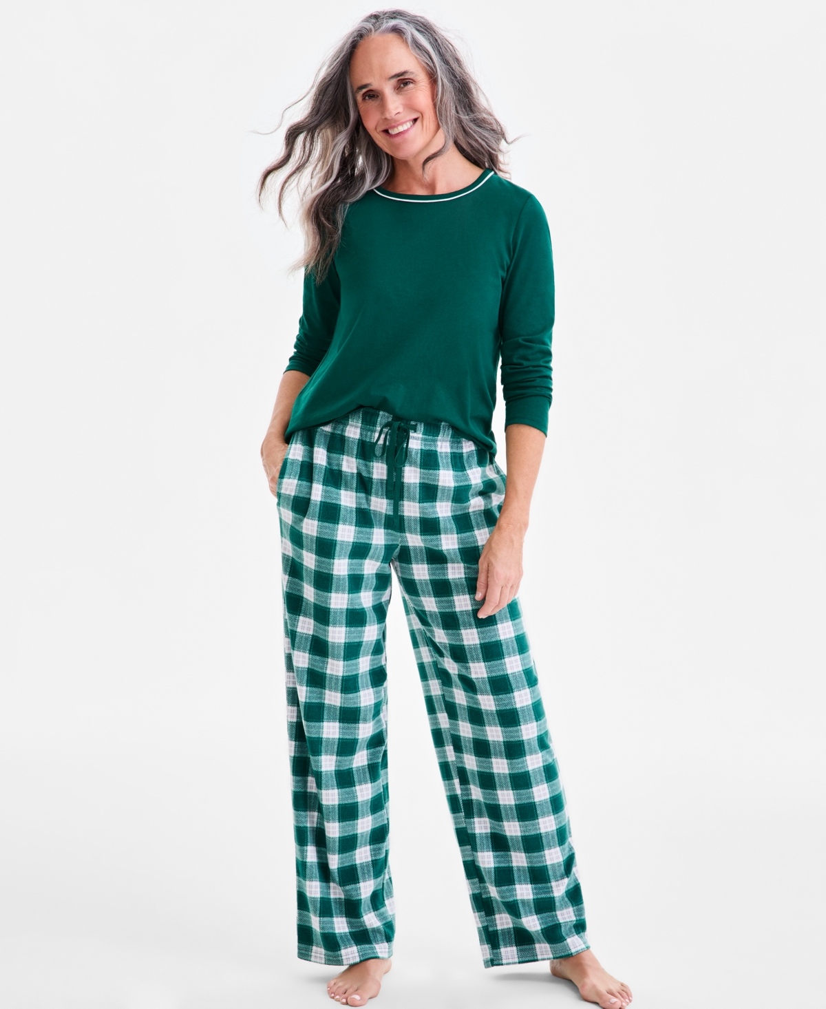 Click here for Charter Club Womens Printed Fleece Pajama Pants  C... prices