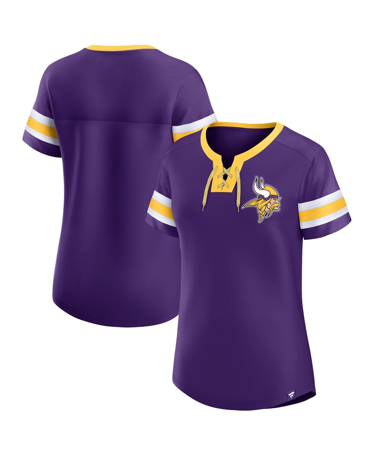 Click here for Fanatics Womens Purple Minnesota Vikings Bling Ath... prices