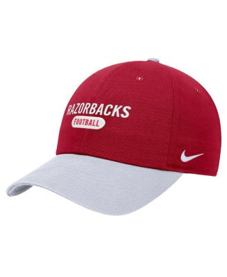 Nike Men's Cardinal Arkansas Razorbacks Color Block Club Adjustable Hat ...