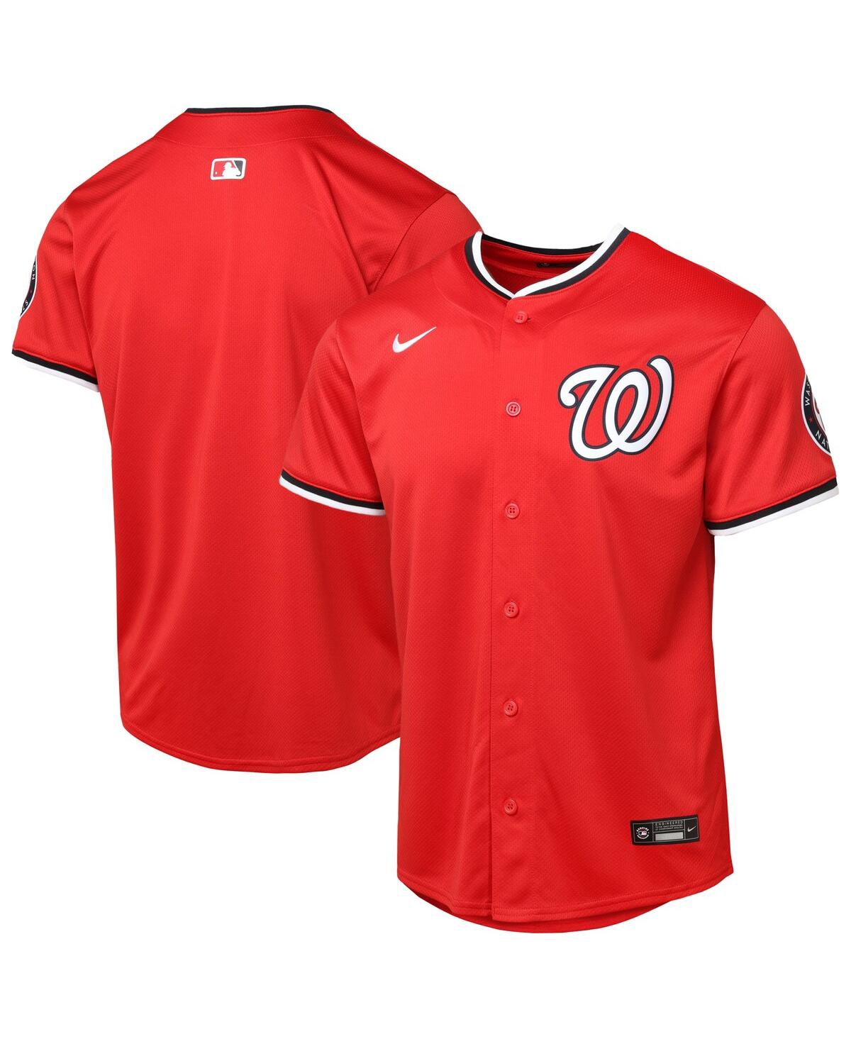 Click here for Nike Big Boys and Girls Red Washington Nationals A... prices