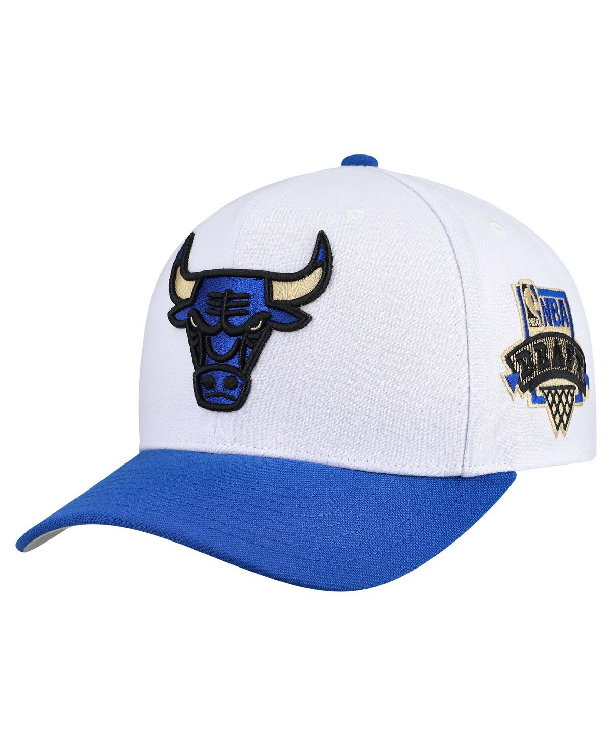 Click here for Mitchell & Ness Mens White Chicago Bulls Core Pro... prices