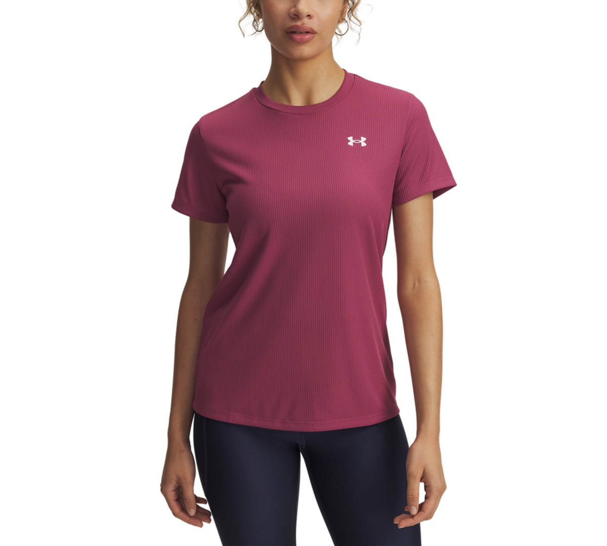 Click here for Under Armour Womens Ua Tech Rib Short-Sleeve T-Shi... prices