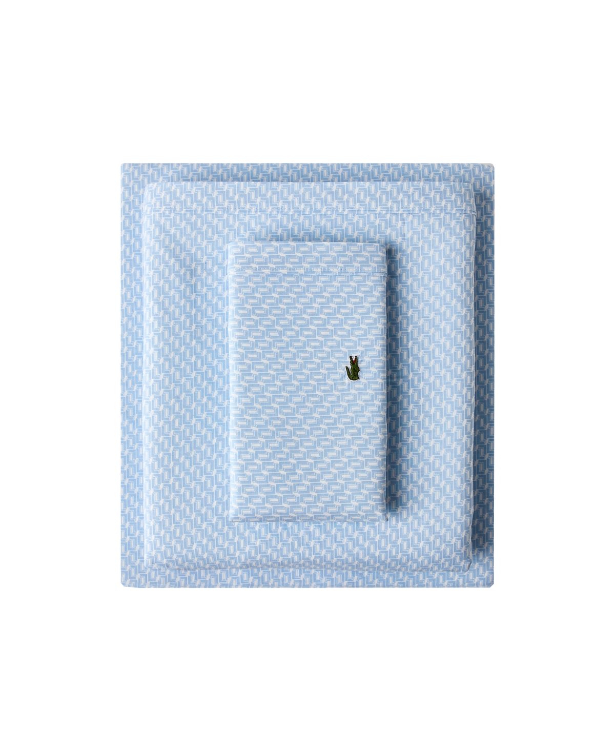 Click here for Lacoste Mini Geo Logo 200-Thread Count Cotton 3-Pc... prices