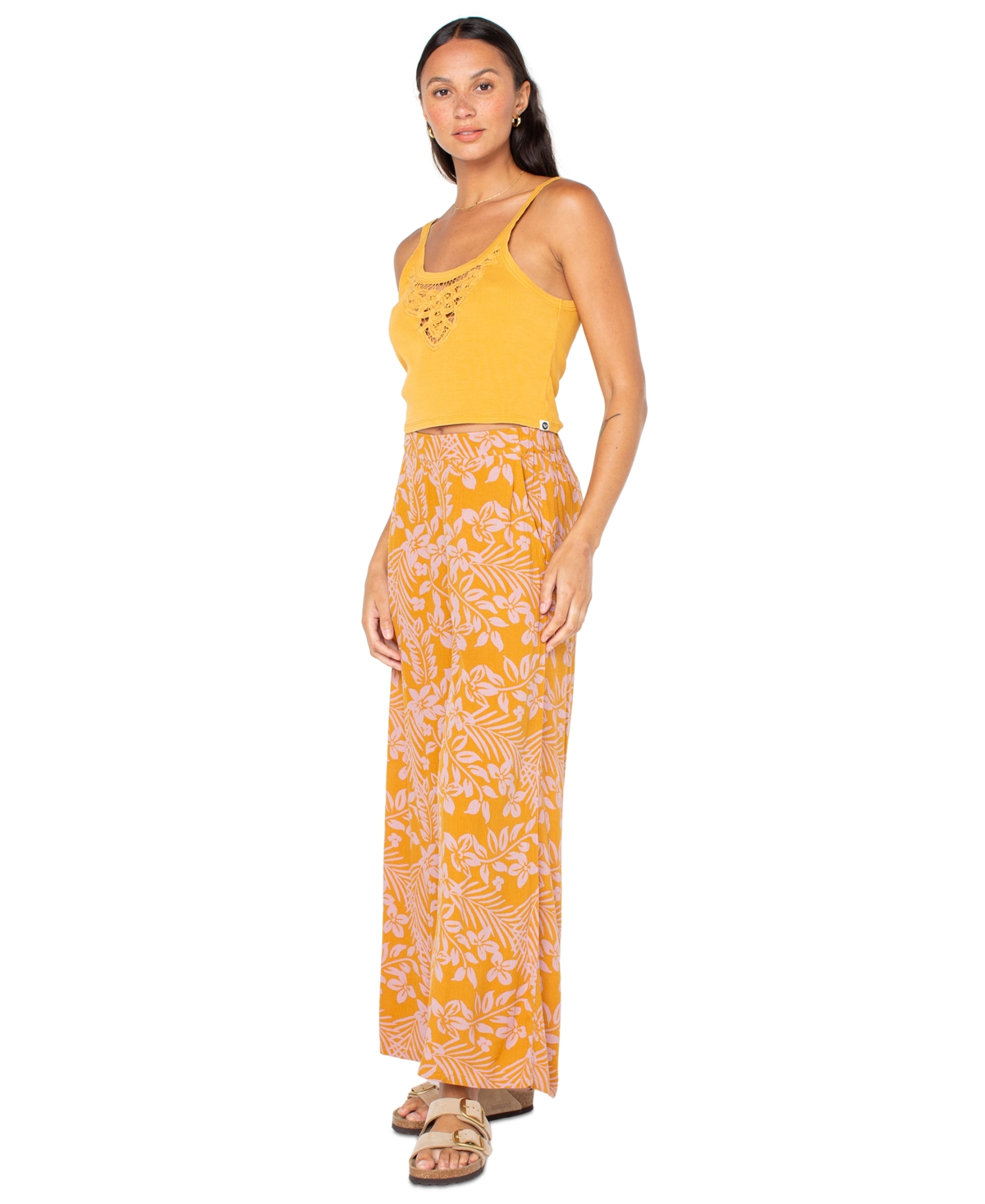 Click here for Roxy Juniors Floral-Print Midnight Avenue Crinkled... prices
