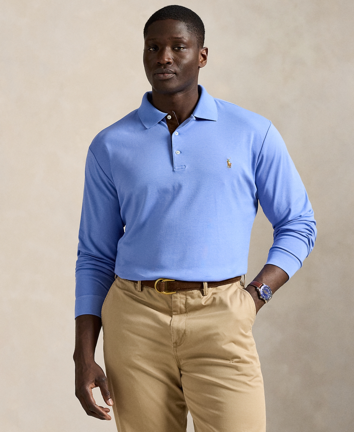 Click here for Polo Ralph Lauren Mens Big & Tall Soft Cotton Long... prices
